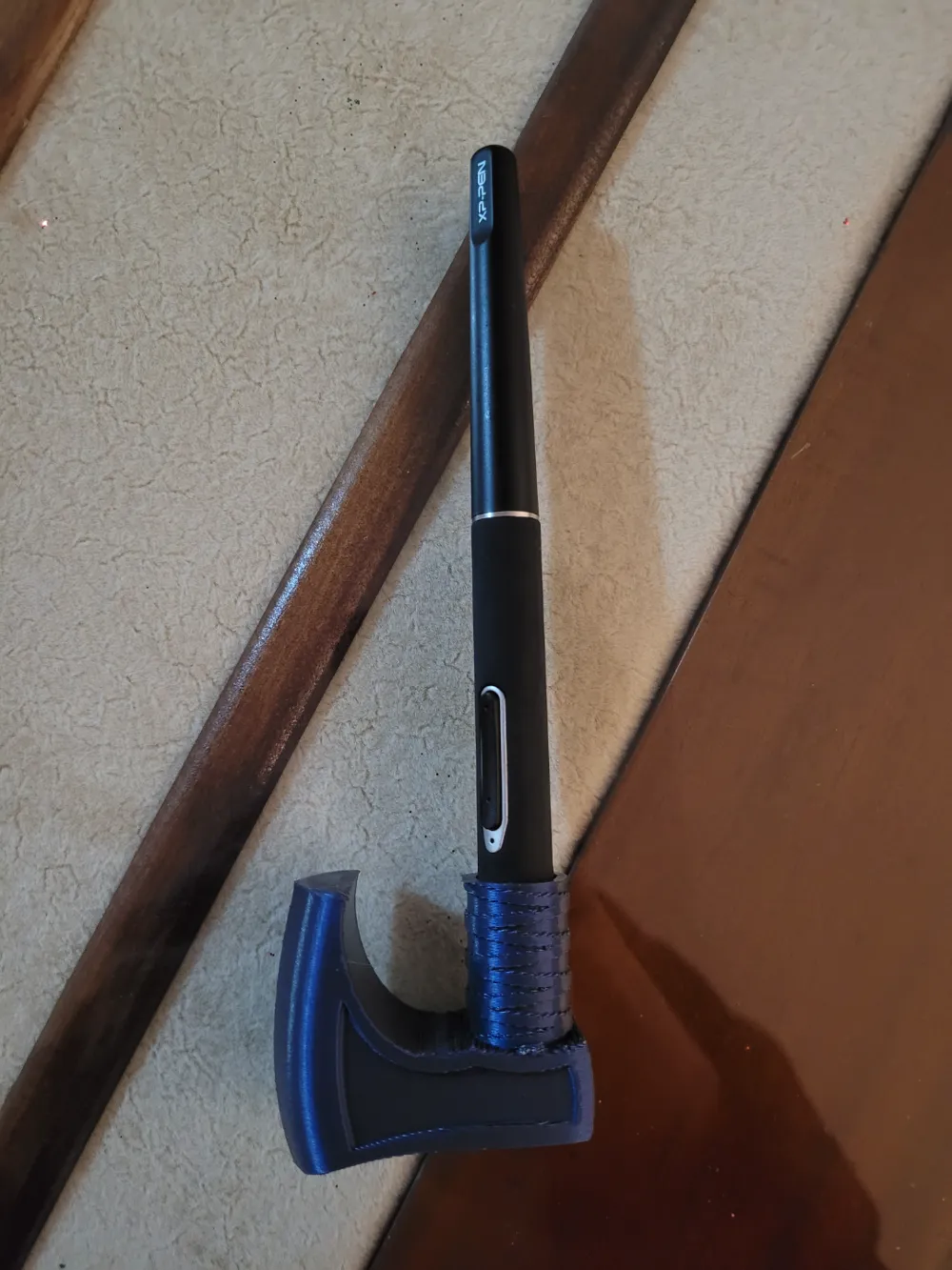 Viking Axe Pen Cap/Holder by Darsill - MakerWorld