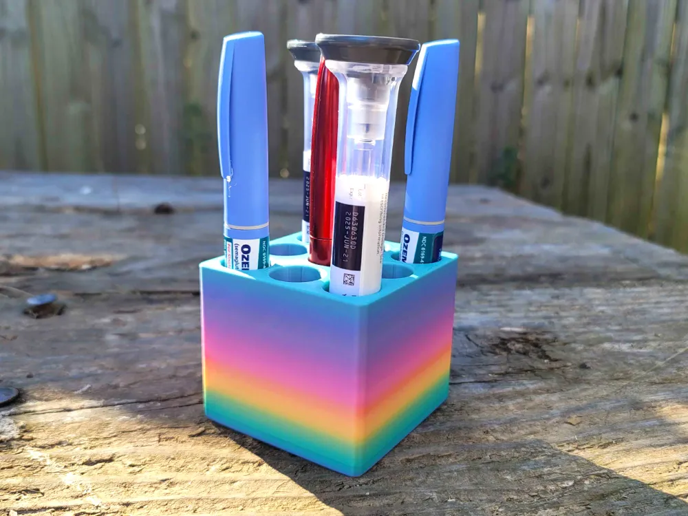 Organizer For 9 Insulin/GLP-1 Injection Pens by The Broken Circle ...