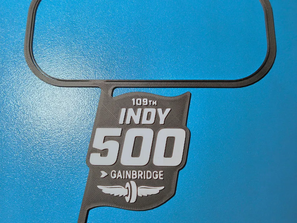 Indy 500 (Indianapolis) Track Map Wall Art by Oktober Revolution ...