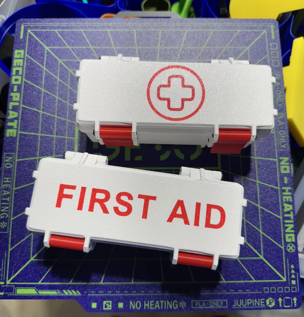 Small First Aid Box Remixed by iam_8675309 MakerWorld: Download Free 3D ...