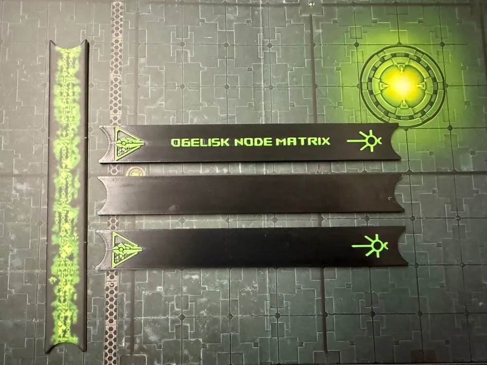 Kill Team/Tomb World Obelisk Node Matrix Template - Free 3D Print Model - MakerWorld