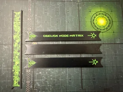 Kill Team/Tomb World Obelisk Node Matrix Template - Free 3D Print Model ...