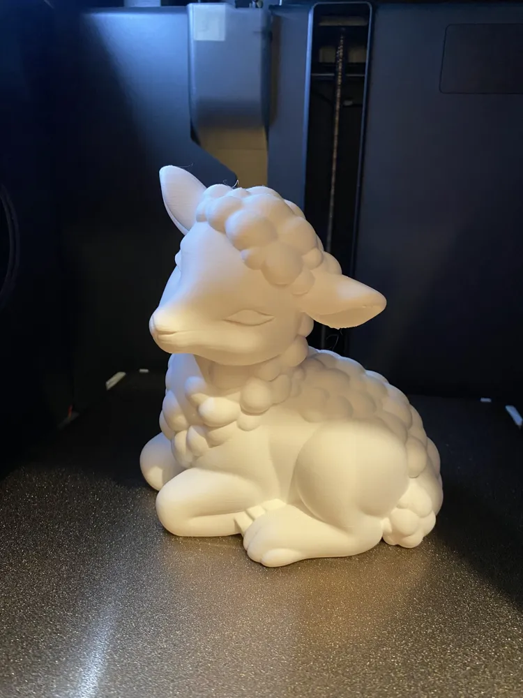 Cute Easter Lamb – Home Decoration - Free 3D Print Model - MakerWorld