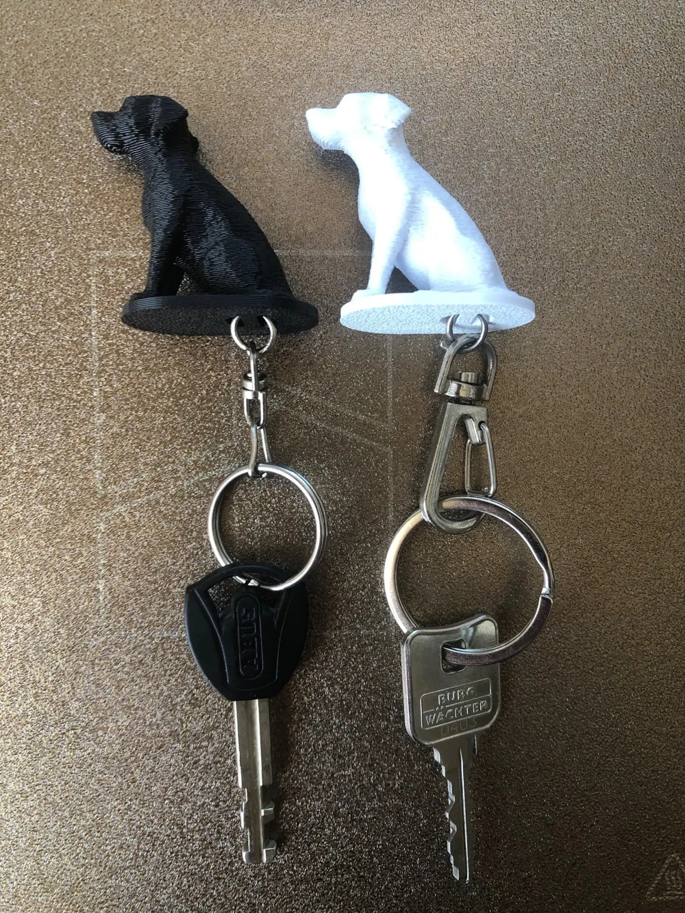 Key Holder (Dog House Design) - Free 3D Print Model - MakerWorld
