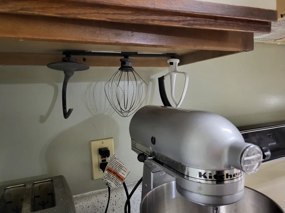 Spaced Out KitchenAid Attachments Holder (1-3) - Free 3D Print Model ...