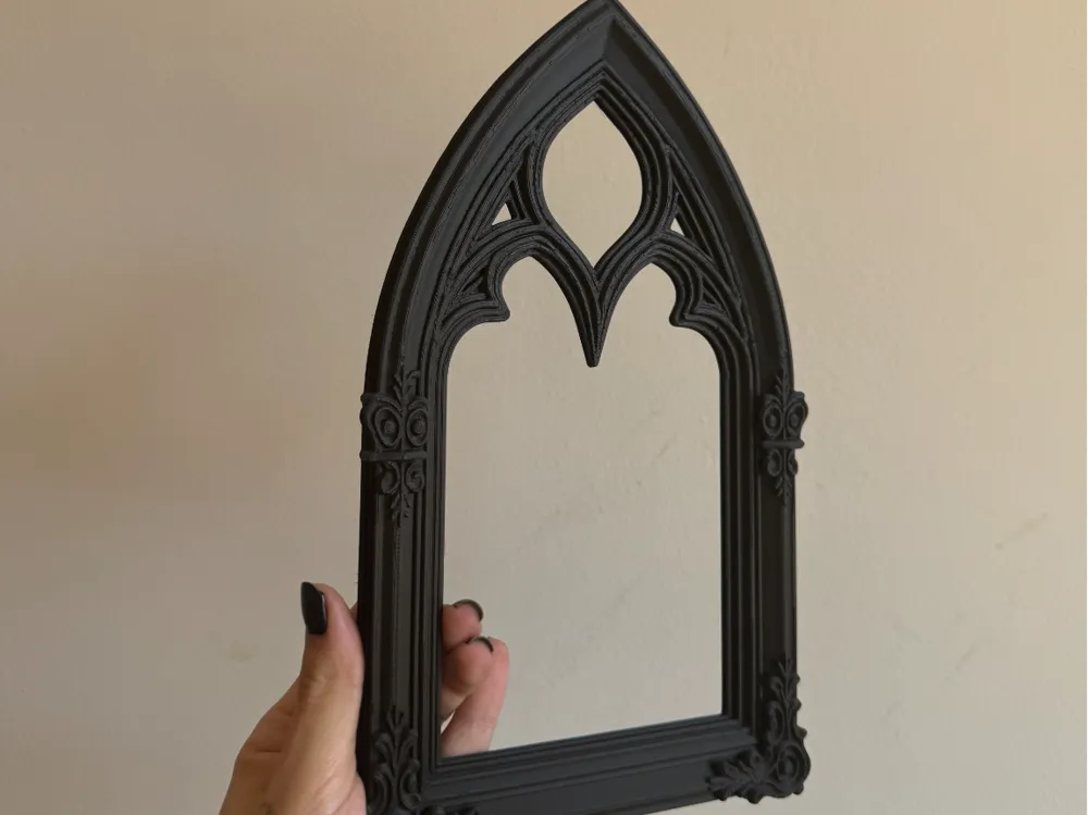 Gothic Arch Picture Frame – Wall Decor Goth Frame by Akshan_Designs ...