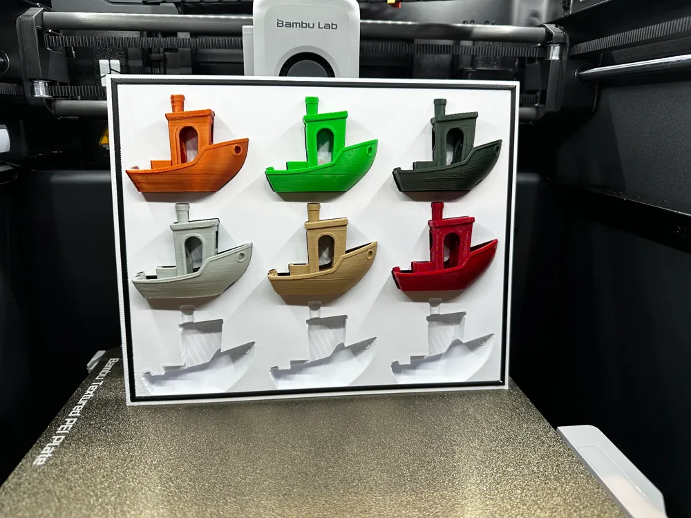 Benchy Display Sideways by DenoD - MakerWorld
