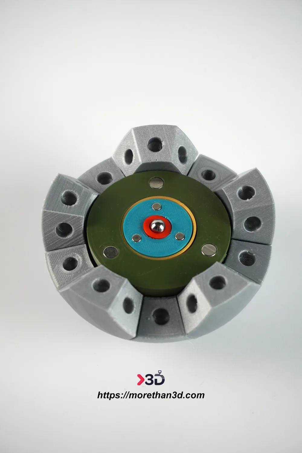 Atomic Bomb ("Fat Man") 1:10 Scale - Free 3D Print Model - MakerWorld