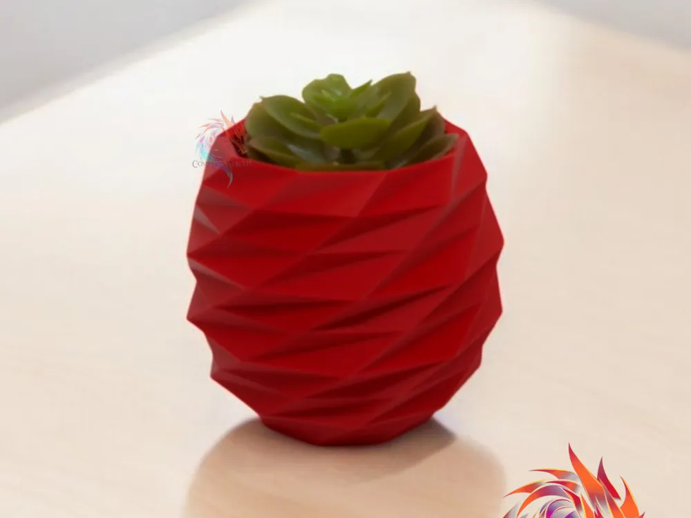 Low Poly Planter 1 by CompadreMarcus - MakerWorld