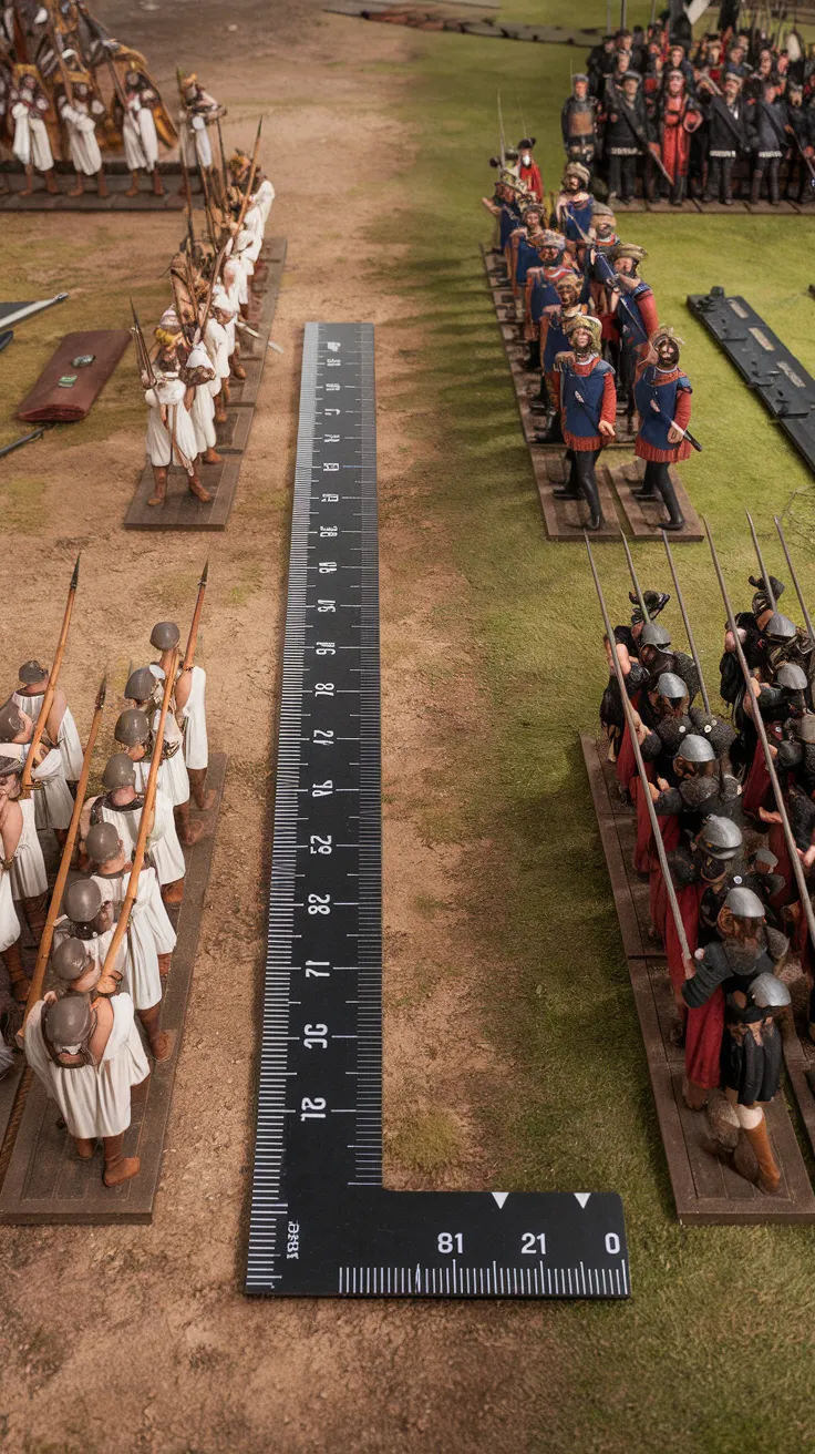 Folding Inch Ruler for Wargames - Free 3D Print Model - MakerWorld