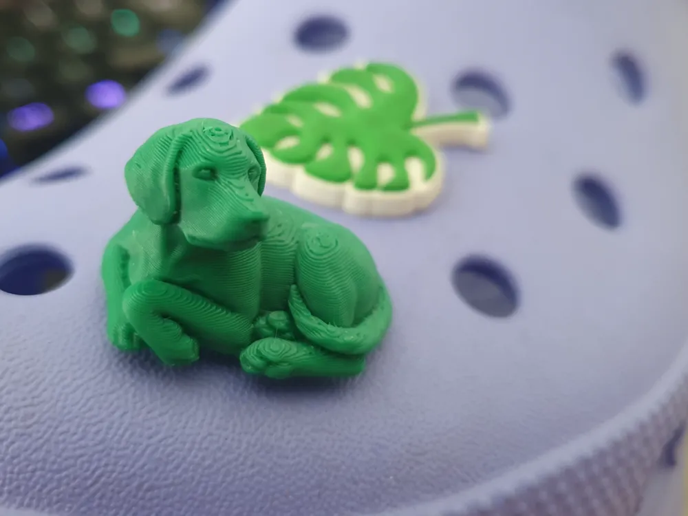 Labrador Croc Charm / Jibbitz by lyndon - MakerWorld