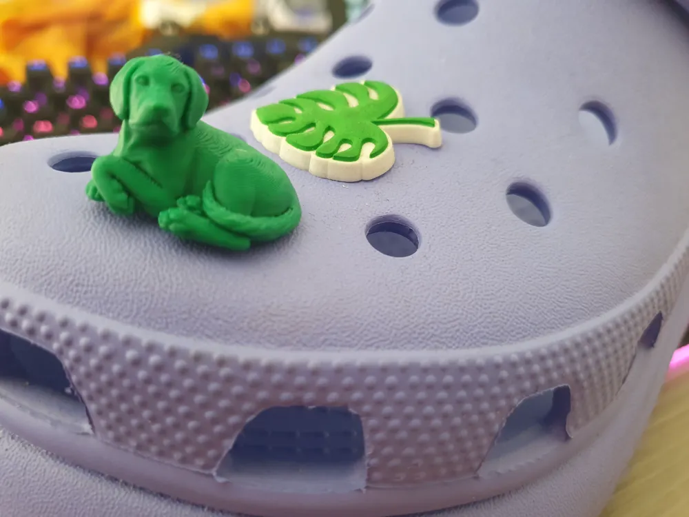 Labrador Croc Charm / Jibbitz by lyndon - MakerWorld
