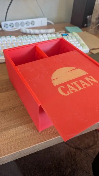 Catan Storage box for Interlocking tiles w/ lids Remixed by ...