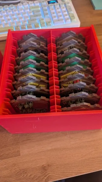 Catan Storage box for Interlocking tiles w/ lids Remixed by ...