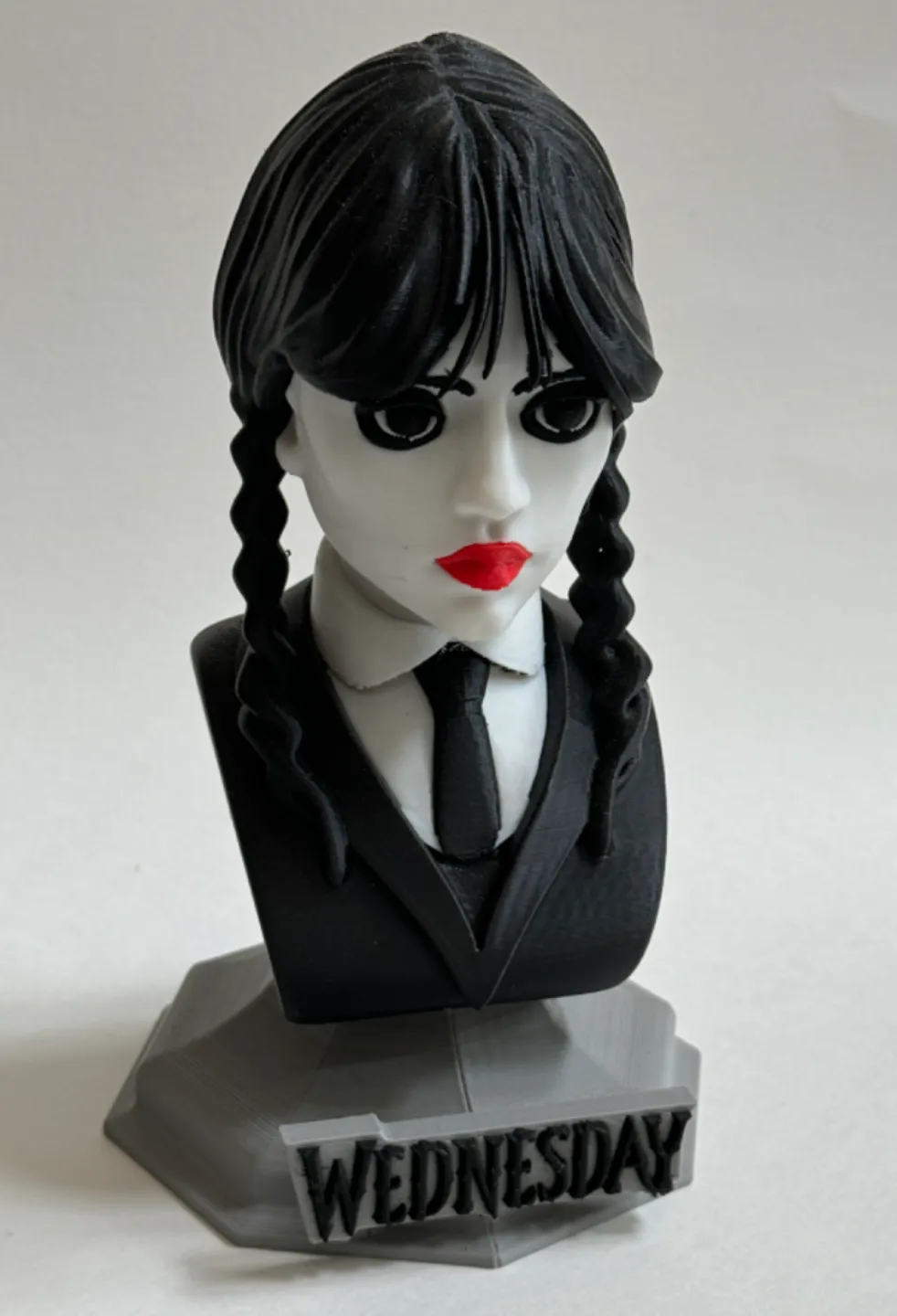 Wednesday Addams Bust by All Things STL MakerWorld: Download Free 3D Models