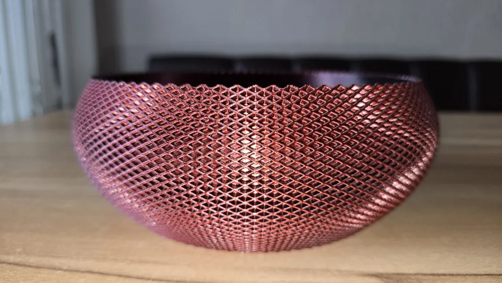 3Dプリント Mesh Bowl - Gitter Schale - 無料3Dモデル -MakerWorld