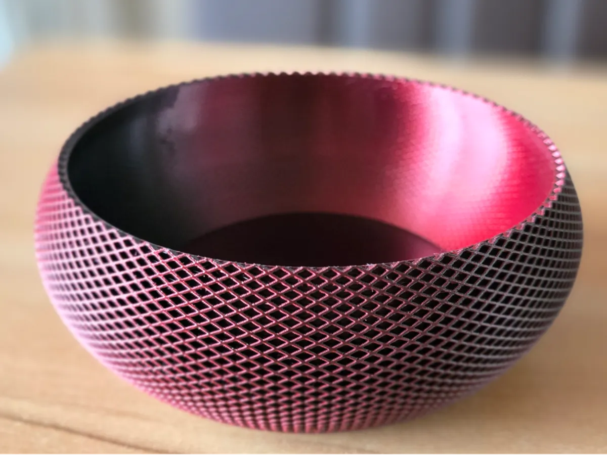 3Dプリント Mesh Bowl - Gitter Schale - 無料3Dモデル -MakerWorld