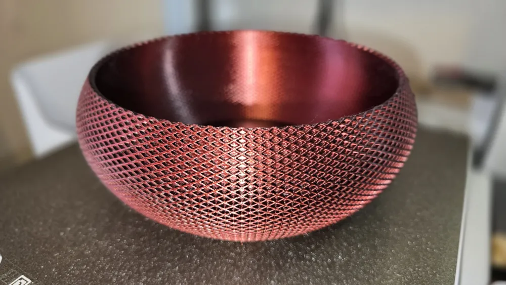 3Dプリント Mesh Bowl - Gitter Schale - 無料3Dモデル -MakerWorld