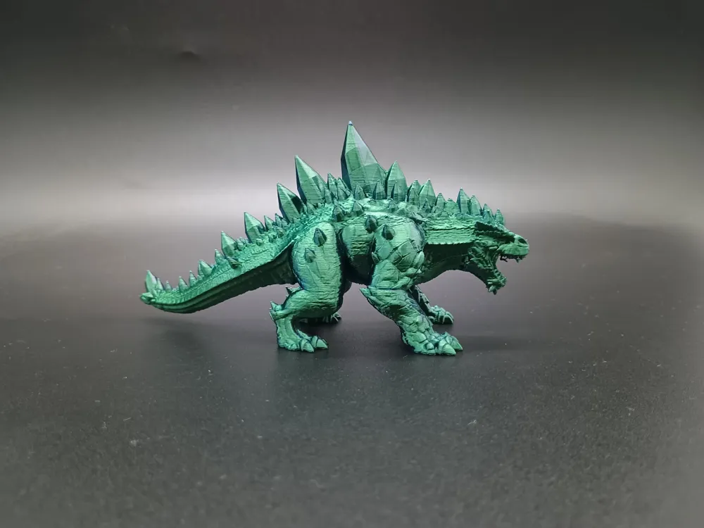 Crystal Emerald Dragon Miniature - DnD RPG Fantasy - Free 3D Print ...