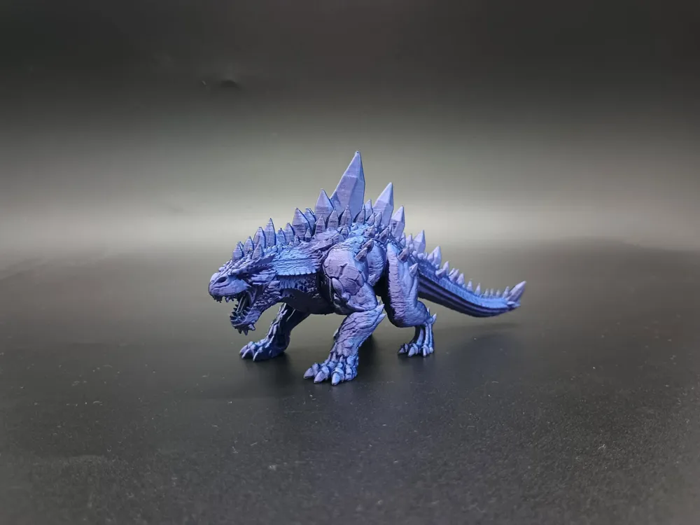 Crystal Emerald Dragon Miniature - DnD RPG Fantasy - Free 3D Print ...