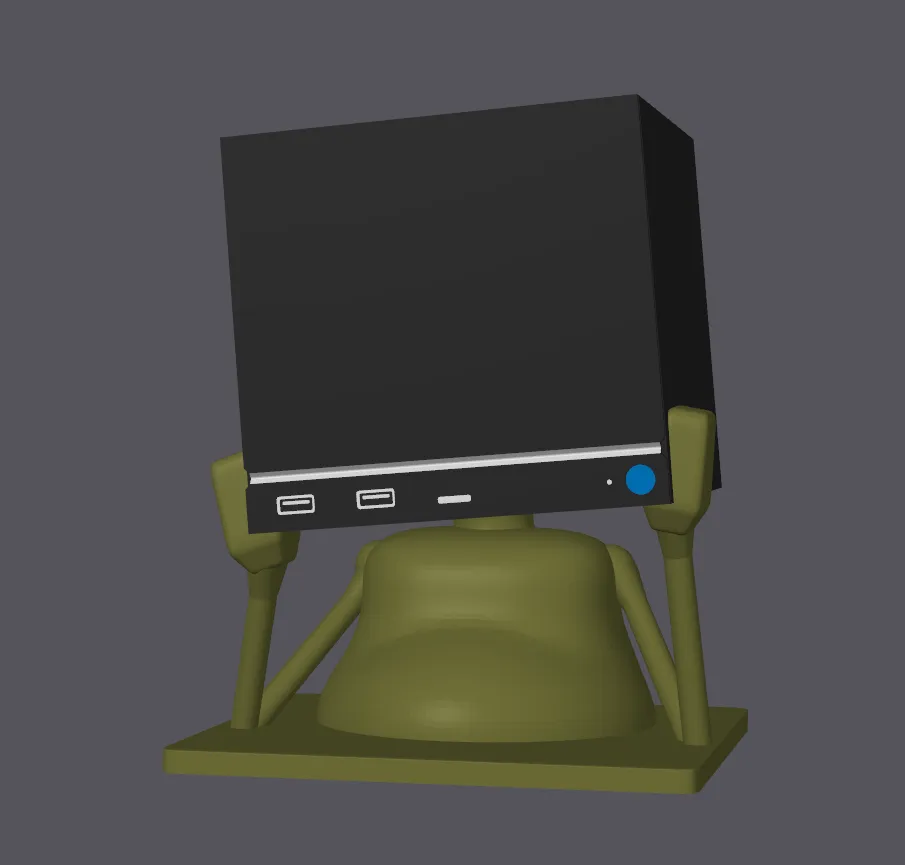 Steam Machine “Deep Thought” Inspired Robot Holder - Modèle d ...