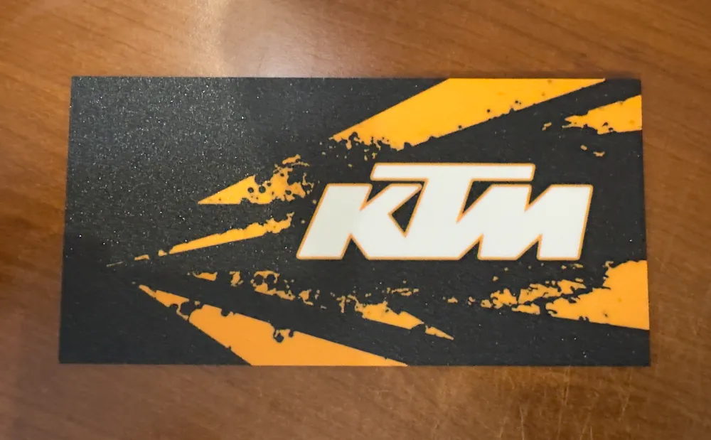 ktm plate by massimilianocoffetti - MakerWorld