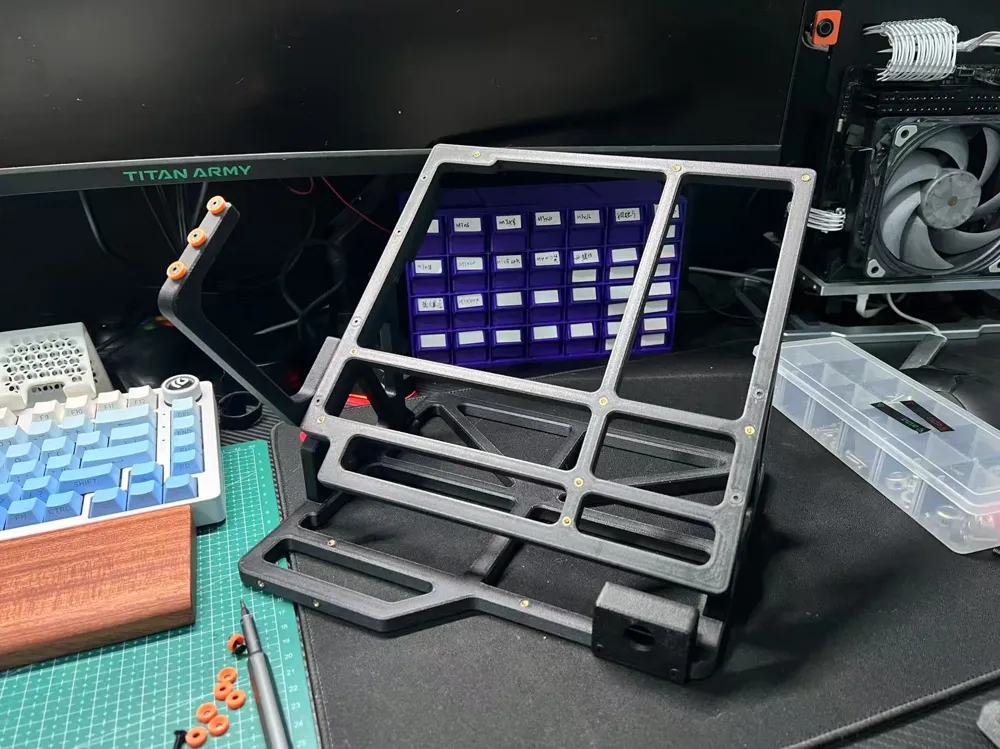 Matx Open rack by 無形视觉 MakerWorld: Download Free 3D Models