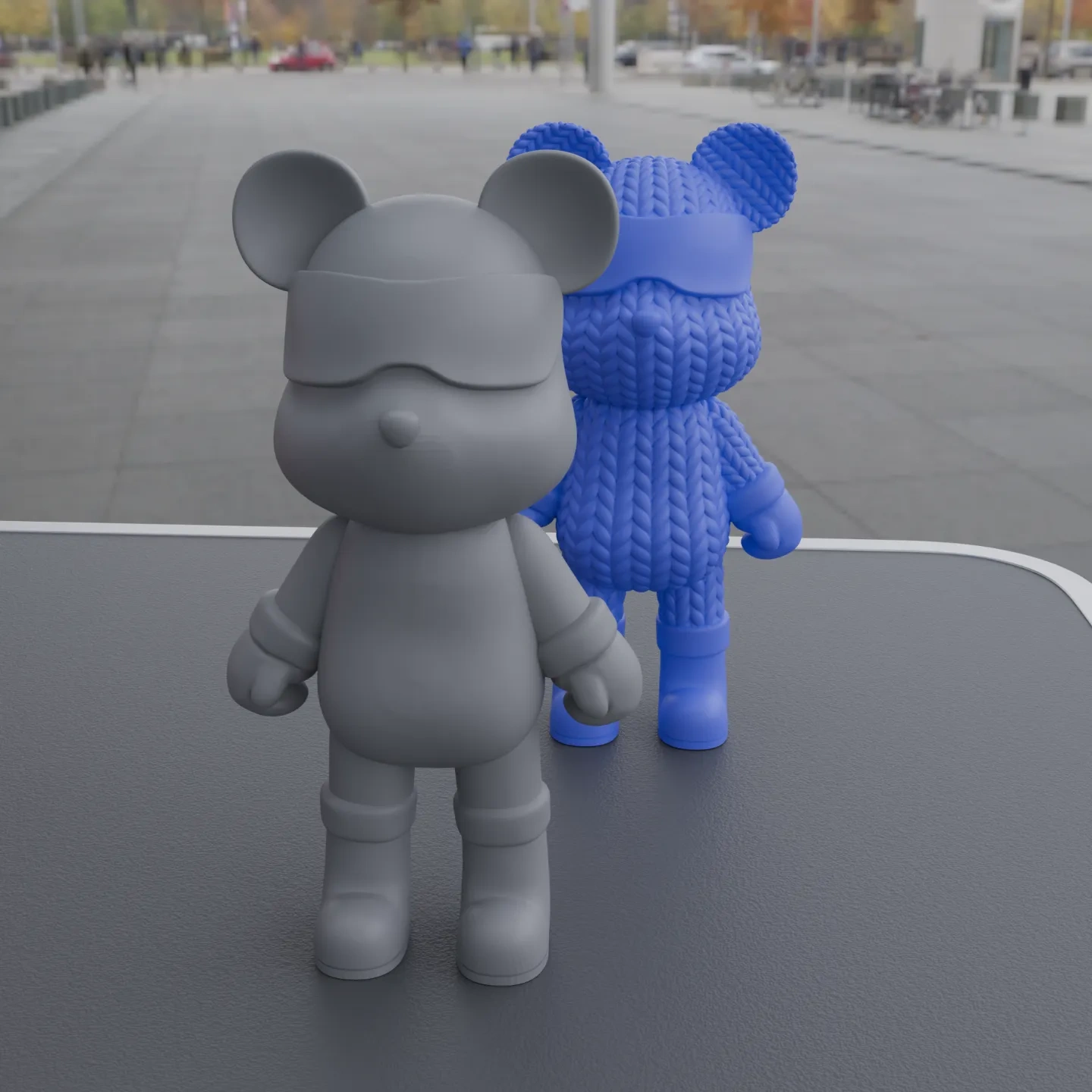 Violent Bear Boxer (10cm high) by liupeiyty - MakerWorld