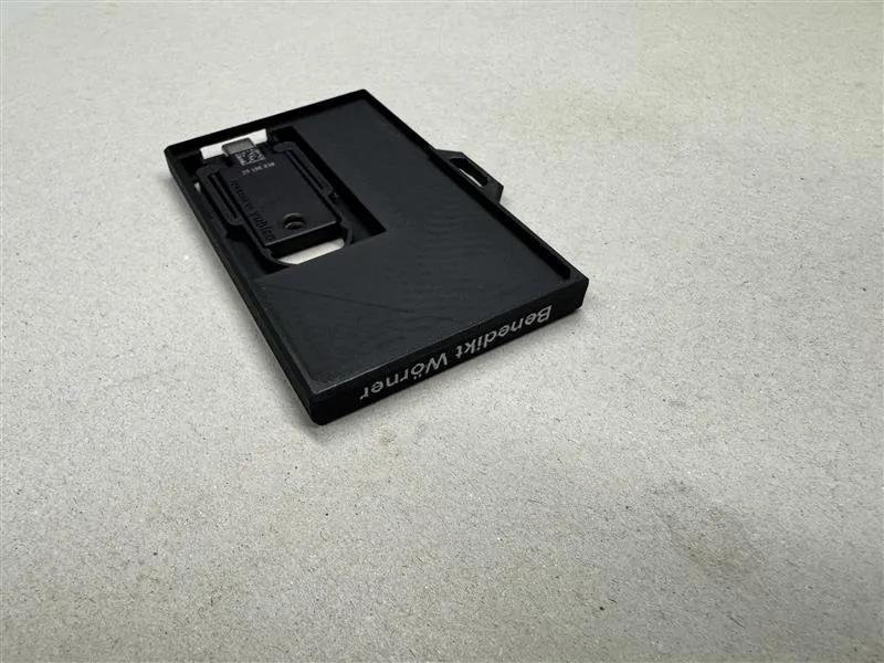 ID Card Holder with Yubikey Slot Remixed by Benedikt Wörner MakerWorld ...