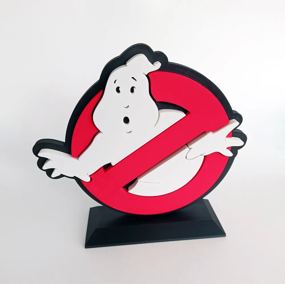 3D Ghostbusters Logo / Ghostbuster - Free 3D Print Model - MakerWorld