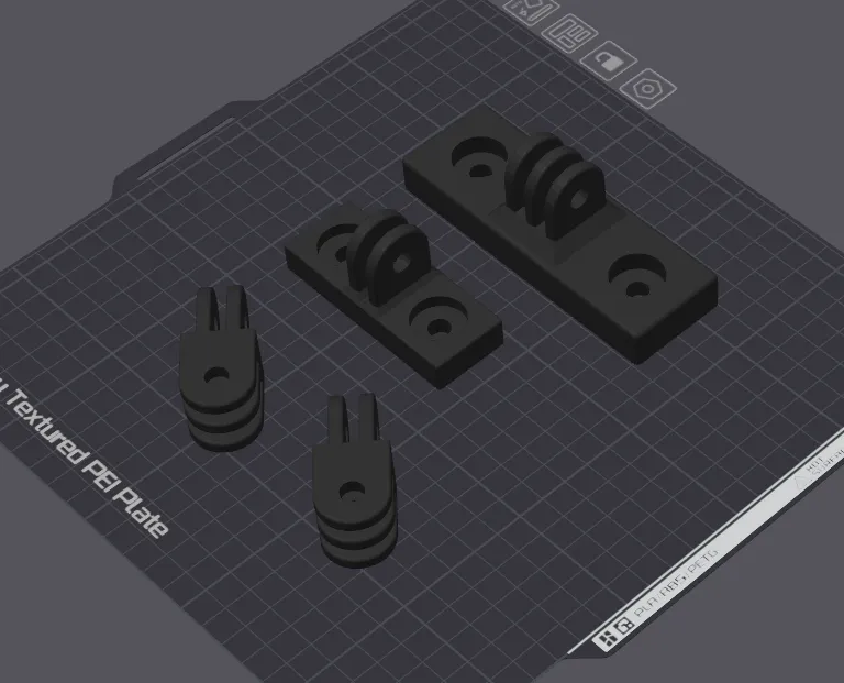 Support inspiré de GoPro pour stream deck - Modèle d'Impression 3D ...