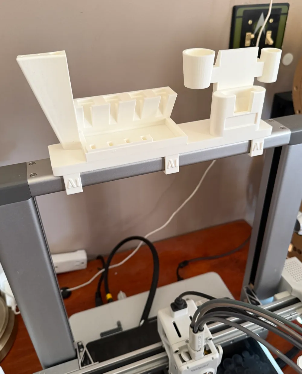 Bambu A1 Top Rail Tool Holder by Quorlan - MakerWorld