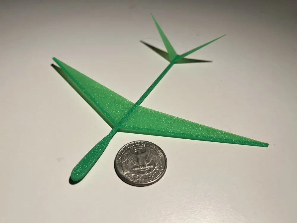 pocket-size indoor glider toy - Free 3D Print Model - MakerWorld