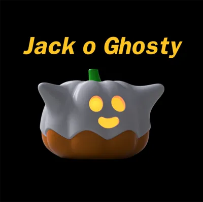 Ghost Pumpkin Remixed by SabreDesign - MakerWorld