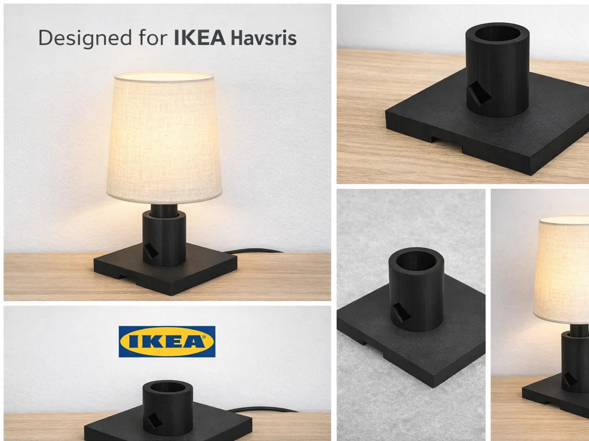 IKEA Havsris Universal Base - Free 3D Print Model - MakerWorld