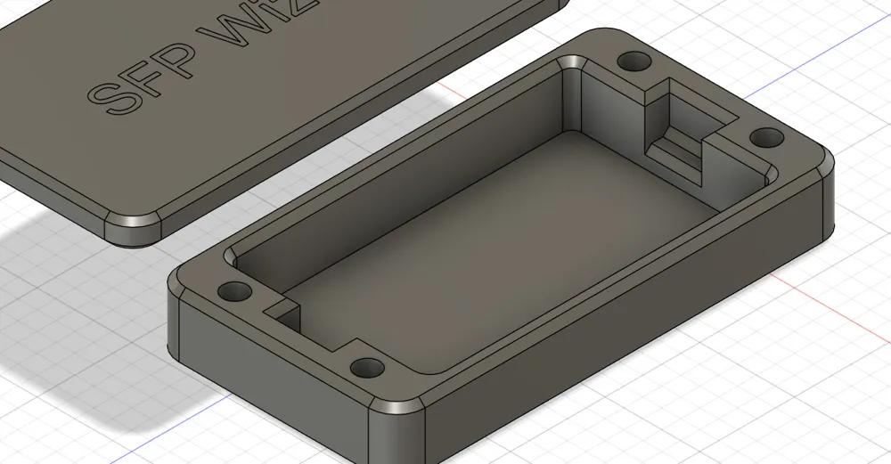 Unifi SFP Wizard Case - Free 3D Print Model - MakerWorld