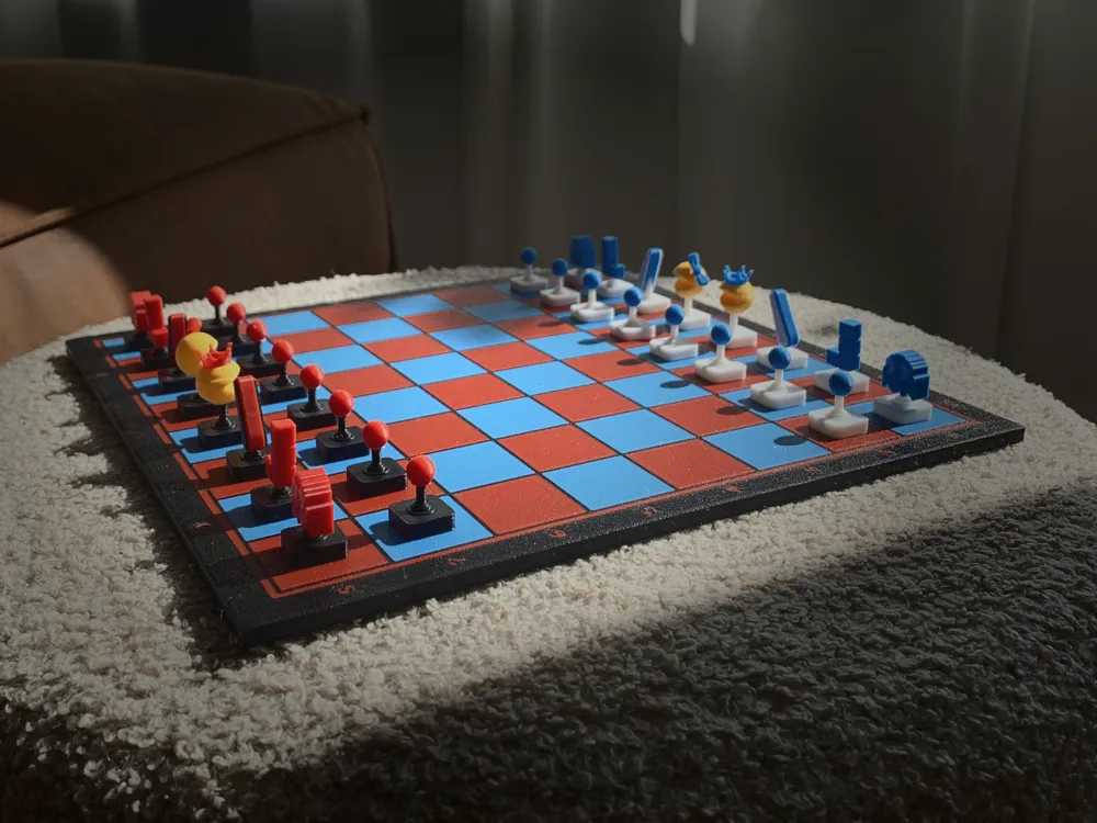 Mini Arcade Chess Set by The Cupcake Guy MakerWorld: Download Free 3D ...