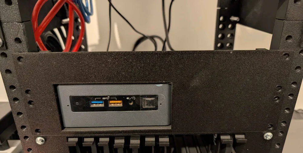 Intel NUC 10 Inch Rack by WhiskeyCoder - MakerWorld