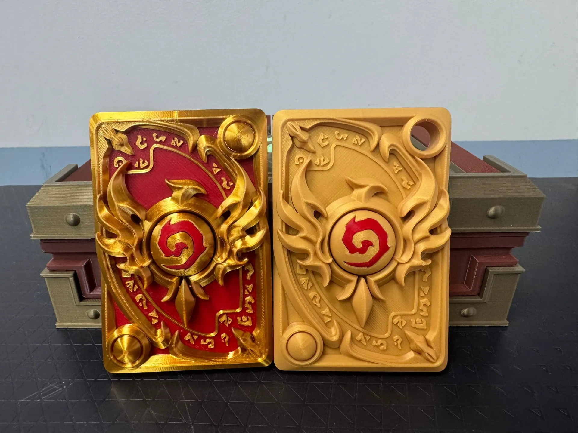 Hearthstone Golden Phoenix Card Back Pendant and Fridge Magnet (Best ...