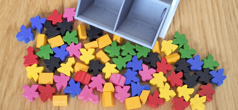 Carcassonne modular Travel/Play/Store box - Free 3D Print Model ...