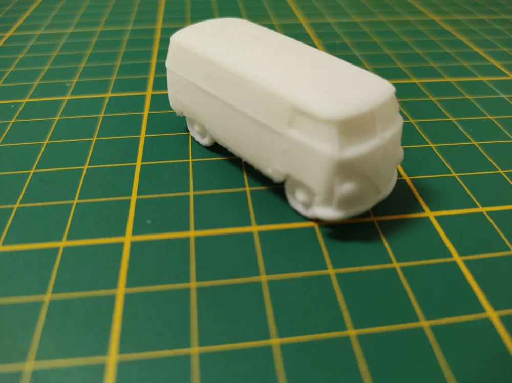 Volkswagen T1 VW Type 2 HO 48mm scale 1:87 by 3Dr Lighthouse Design ...