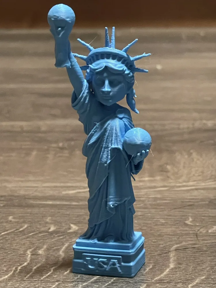 World Cup Statue of Liberty Desk Display - Free 3D Print Model - MakerWorld