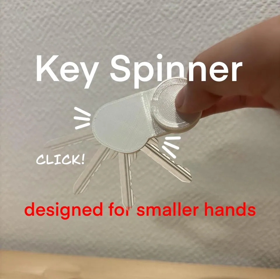 KeySpinner - Fidget Toy Spinner by BitBlox MakerWorld: Download Free 3D ...