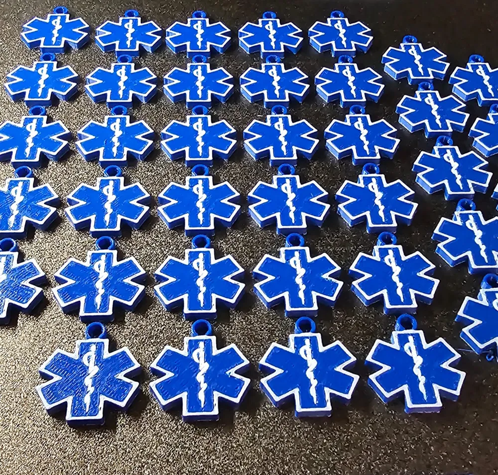 Keychain EMT paramedic ICU by 3D_Matt MakerWorld: Download Free 3D Models