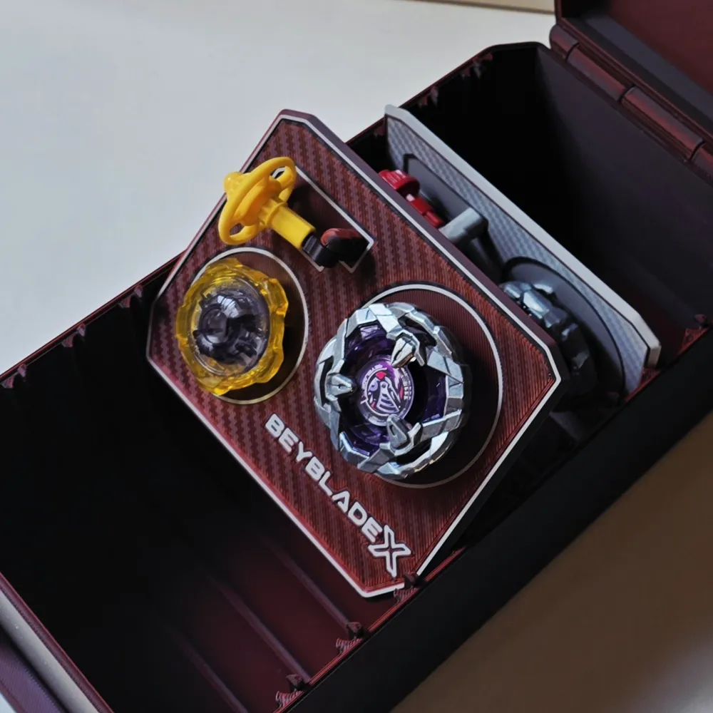 Beyblade X Collector’s Box - Display Card Storage - Free 3D Print Model ...