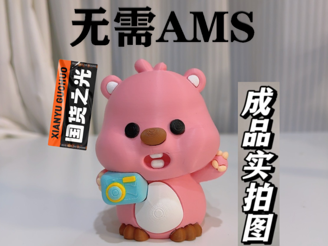 Loopy the Little Beaver Ruby Camera (separate parts, no AMS needed ...