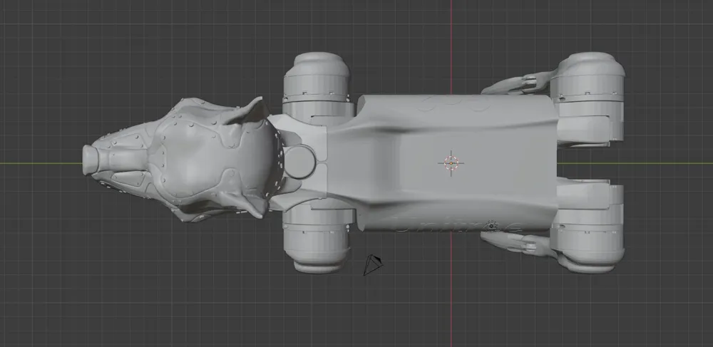 Unitree Go2 Pro AlmostDynoMutt head by Fastblinker Calamity MakerWorld ...