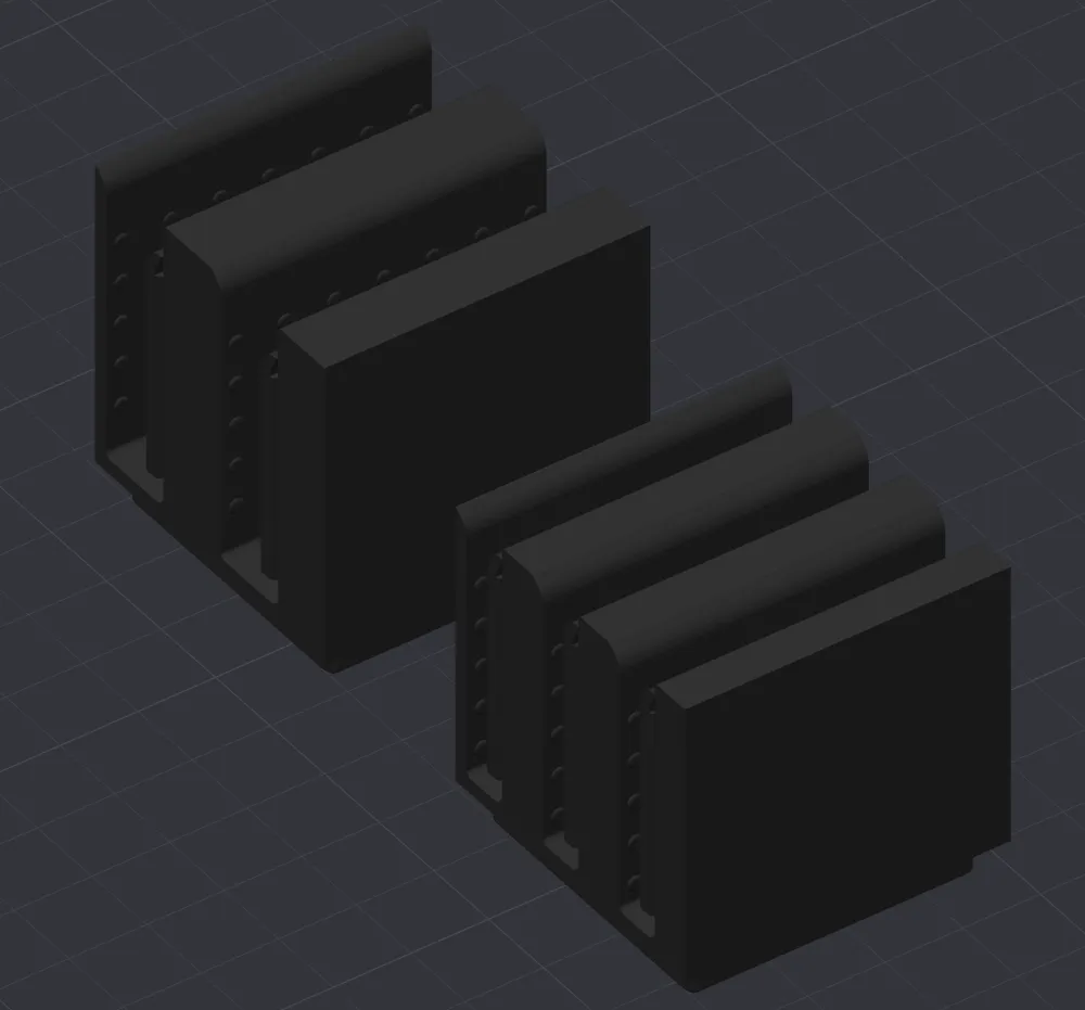 Gridfinity Modular Wrench Holder with Grip by DanR MakerWorld: Download ...