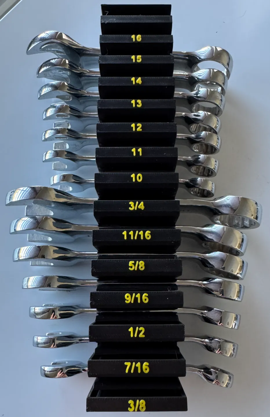 Gridfinity Modular Wrench Holder with Grip by DanR MakerWorld: Download ...