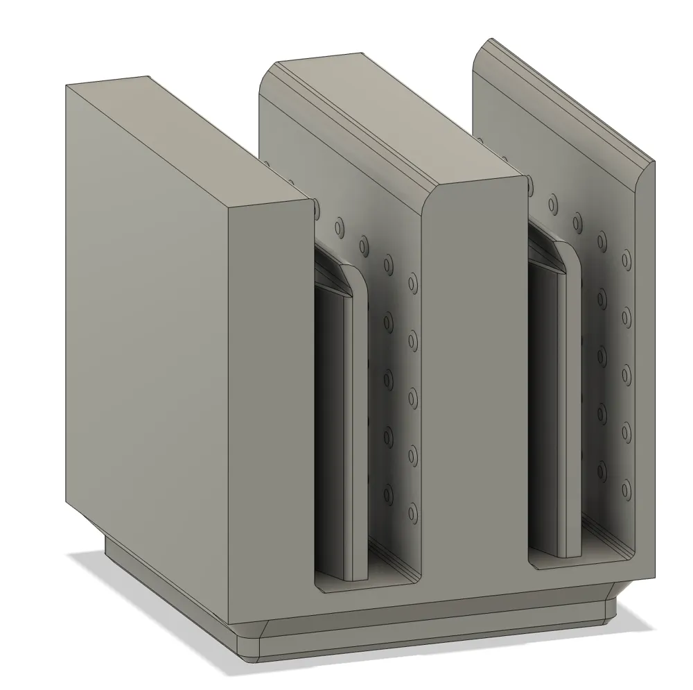 Gridfinity Modular Wrench Holder with Grip by DanR MakerWorld: Download ...